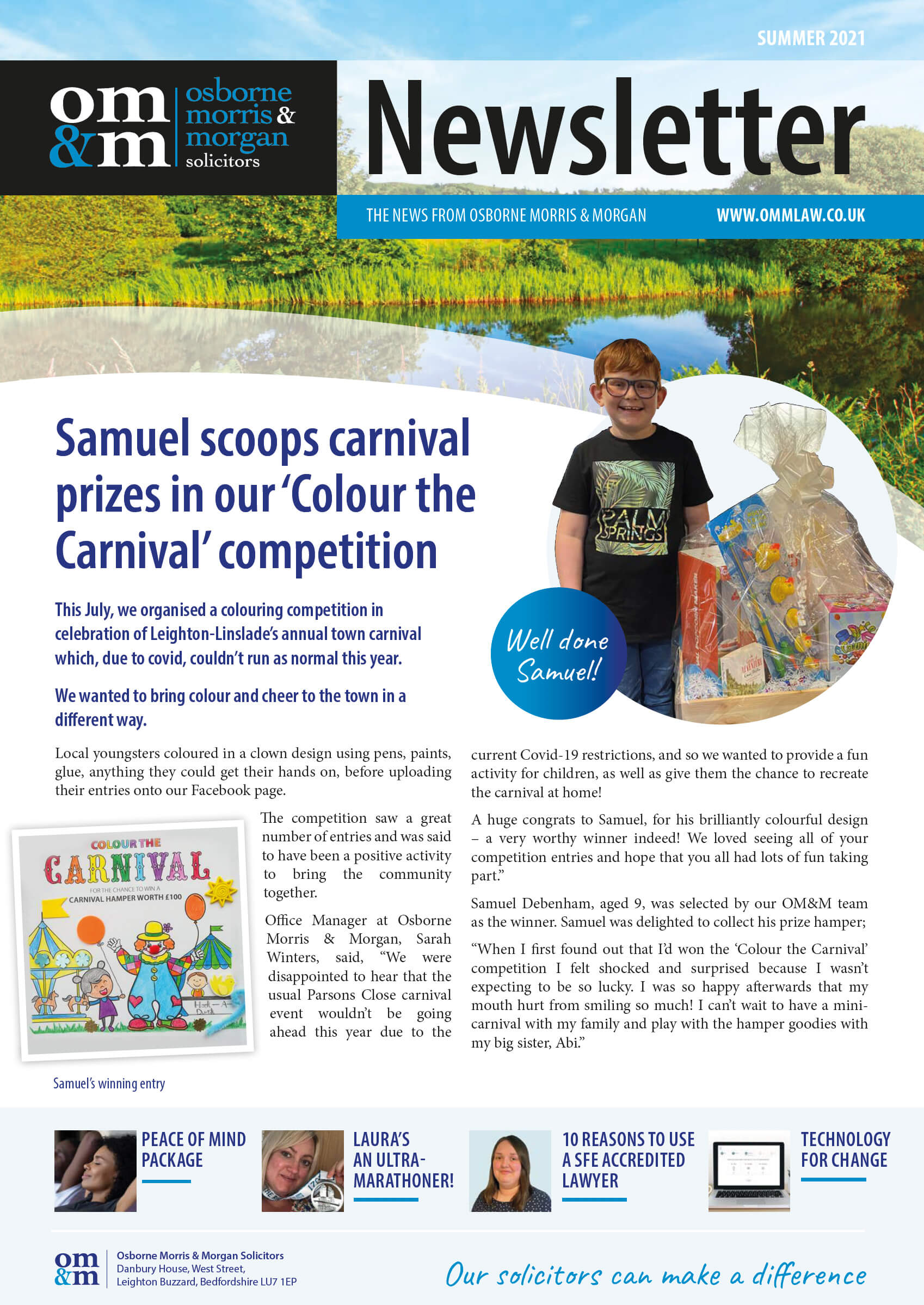 Our Summer Newsletter 2021 - OM&M