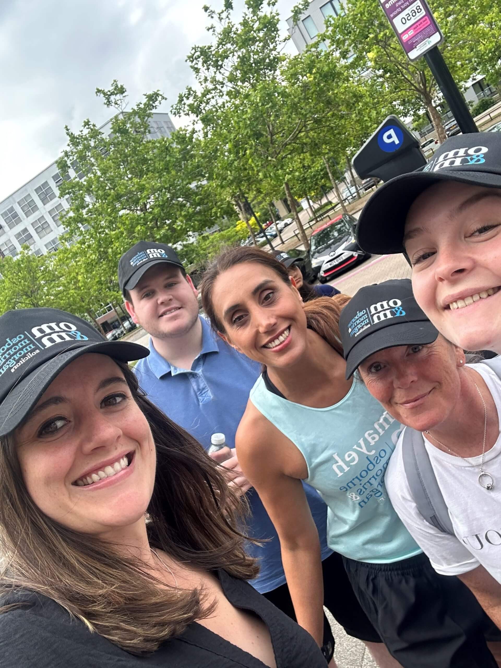 Osborne Morris & Morgan joins the first MK Legal Walk!